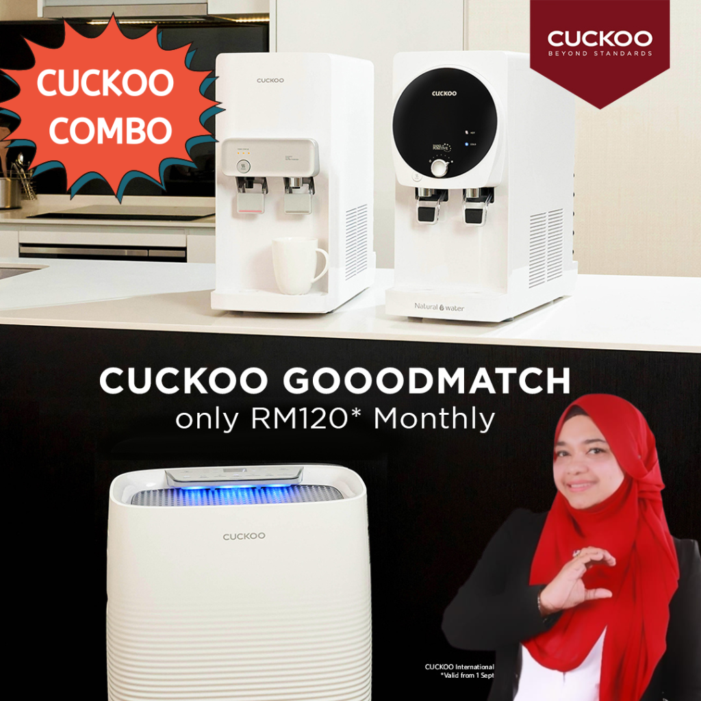 CUCKOO COMBO PALING JIMAT | PENAPIS AIR & UDARA